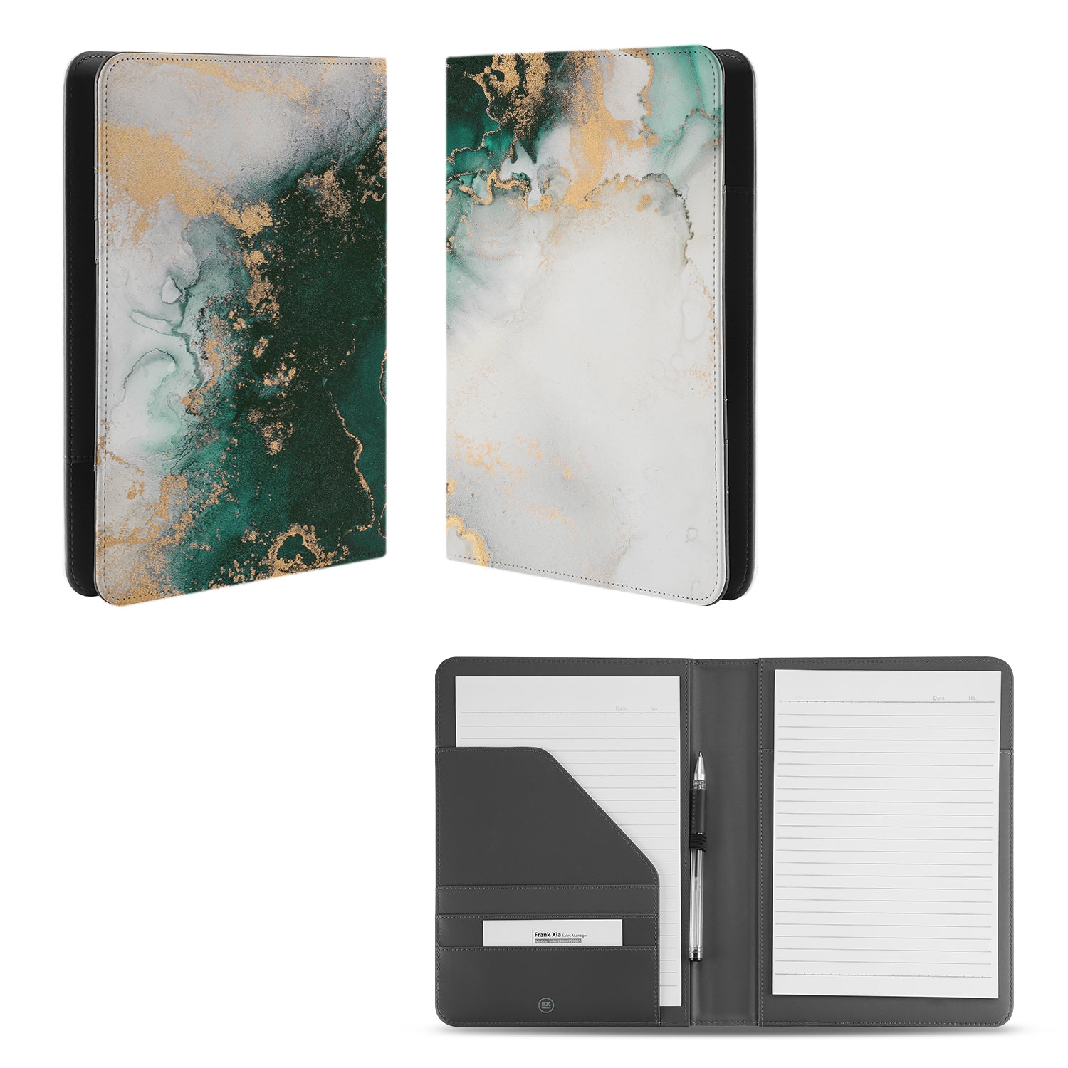 Unieke A5 Map | A5 Schrijfmap - B2C Telecom | Marble Green Design ...