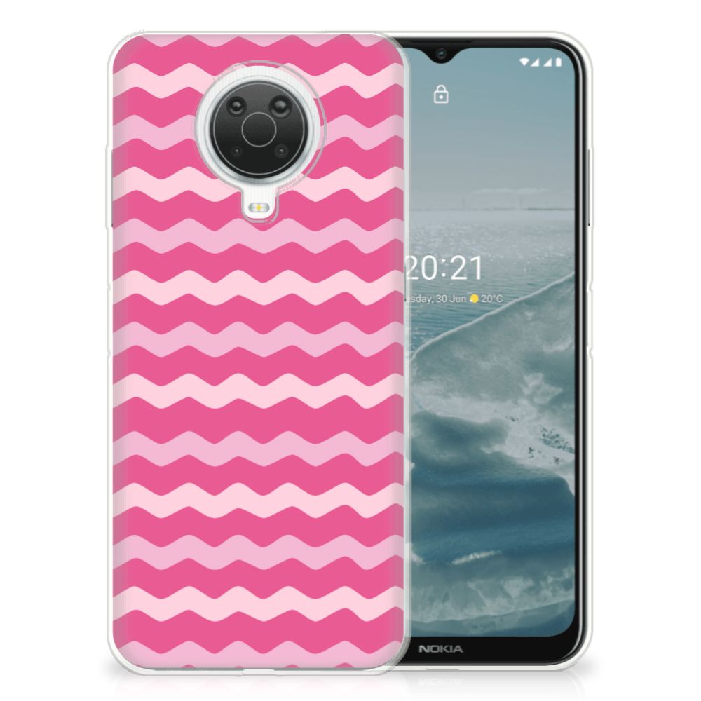 Nokia G20 | G10 TPU bumper Waves Pink – B2ctelecom
