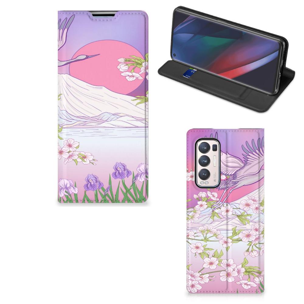 OPPO Find X3 Neo Hoesje maken Bird Flying – B2ctelecom