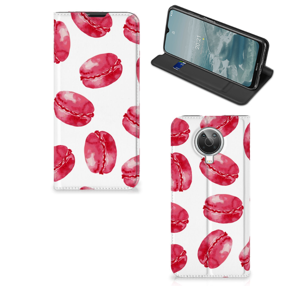 Nokia G10 | G20 Flip Style Cover Pink Macarons – B2ctelecom